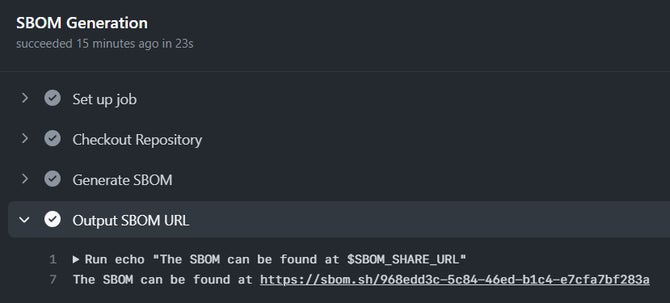 Sbomsh Easy Creating Vuln Scanning And Sharing Of Sboms · Github Marketplace · Github