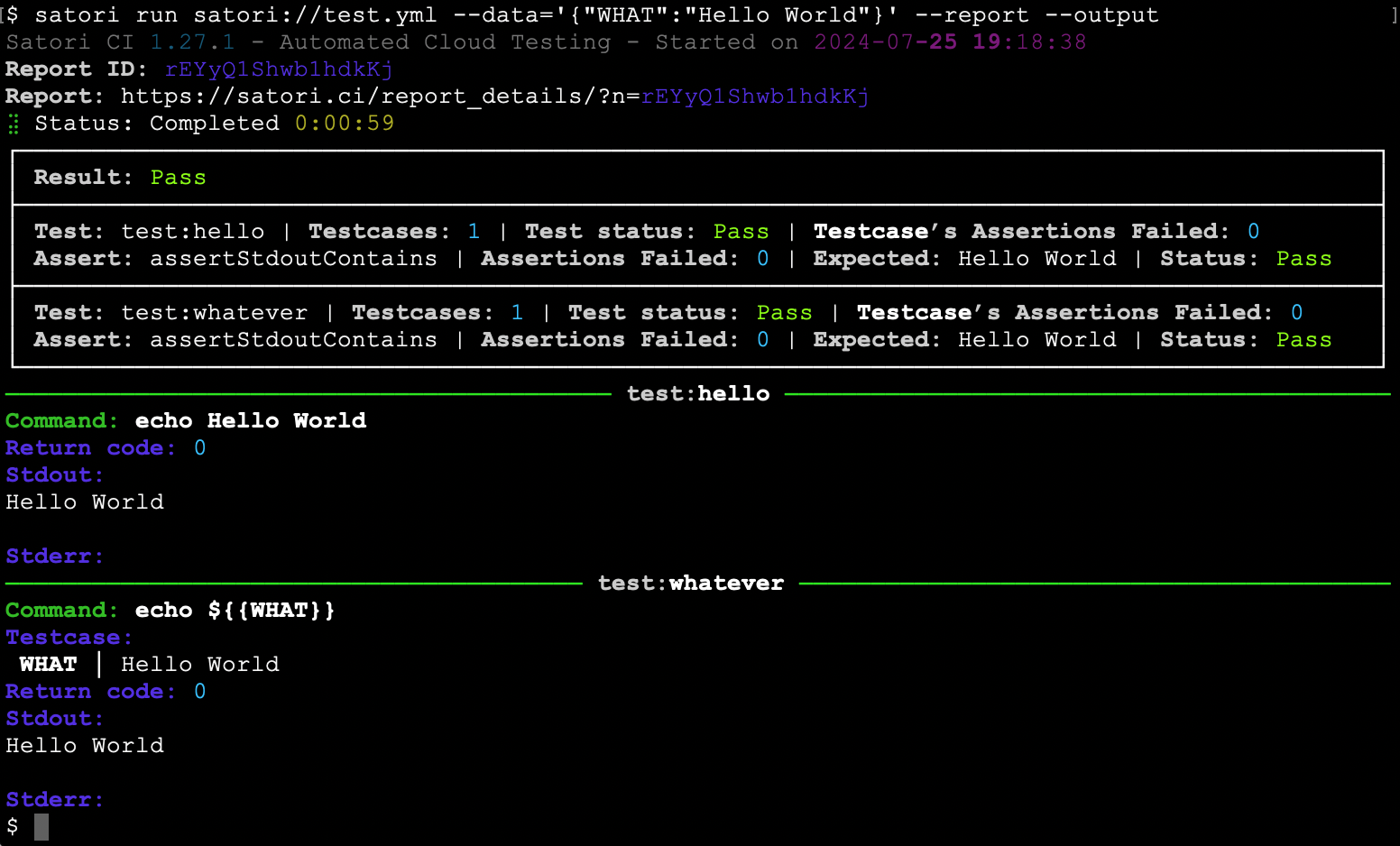 SatoriCI · GitHub Marketplace · GitHub SatoriCI · GitHub Marketplace · GitHub