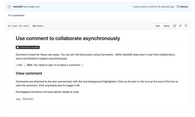 Hackmd Hub · Github Marketplace · Github